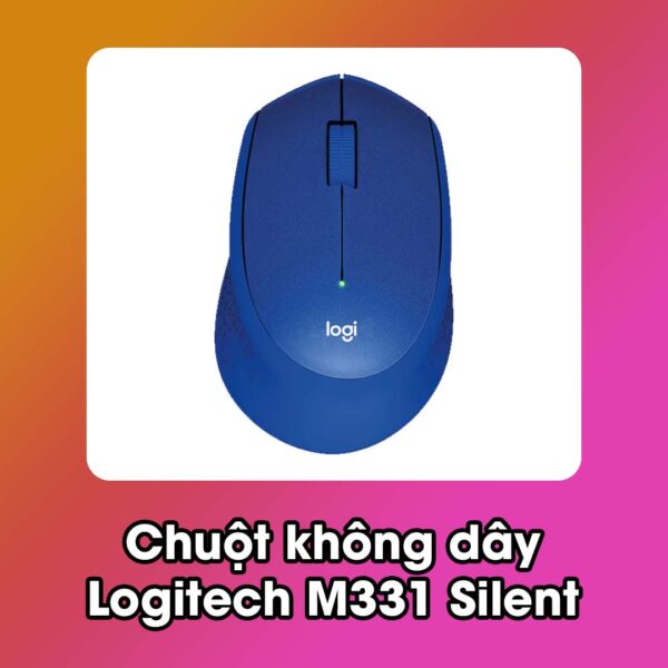 Chuột không dây Logitech M331 Silent